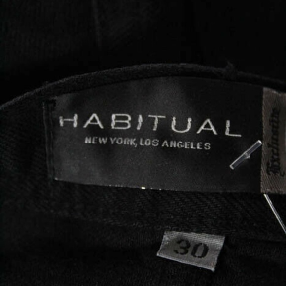 Habitual | Jeans | Habitual Black Cotton Denim Slim Skinny Leg Sz 3 ...